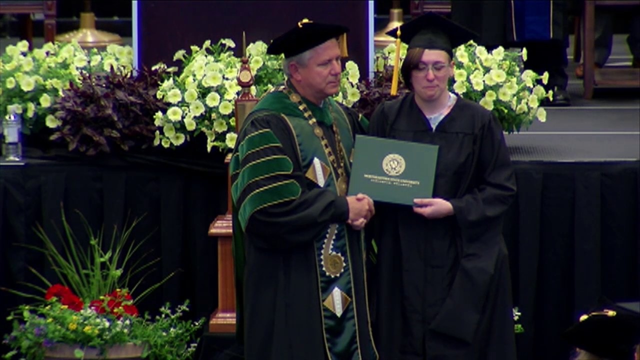 Sean Freedom Cookson Posthumous Degree - YouTube