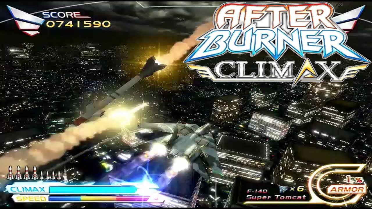 After Burner Climax Arcade - Full Game Playthrough(Ending B / Not MAME ...