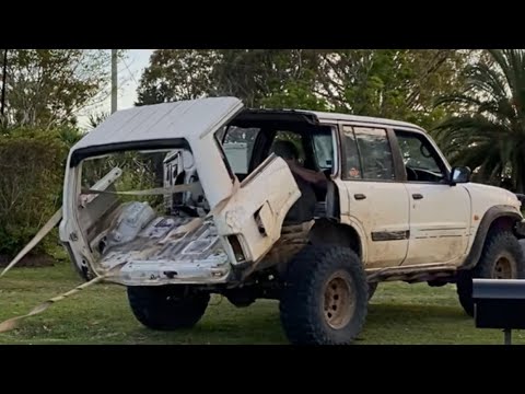WHAT HAVE I DONE !!! Chopped my gu Nissan patrol - YouTube