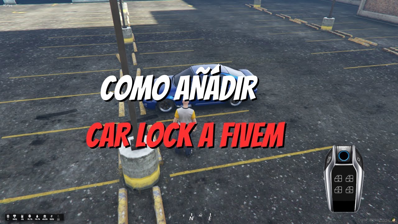 Como añadir script de CarLock (fivem) ESX - YouTube
