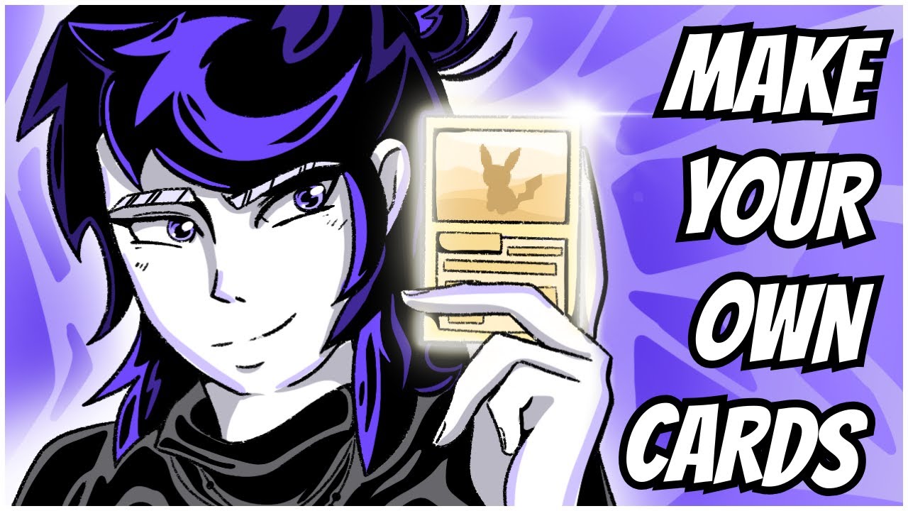 How to Make Your Own Trading Cards | DIY Custom Card Tutorial - YouTube