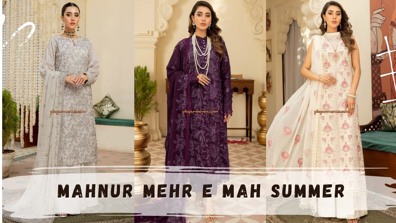 Mahnur Mehr E Mah Summer - View all Pakistani Girls Wear Collection at ...