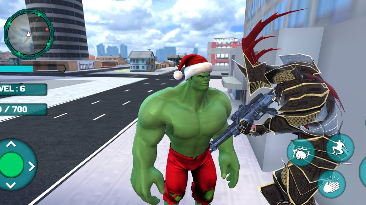 Incredible Monster superhero Games #new monster hero battle city robot ...