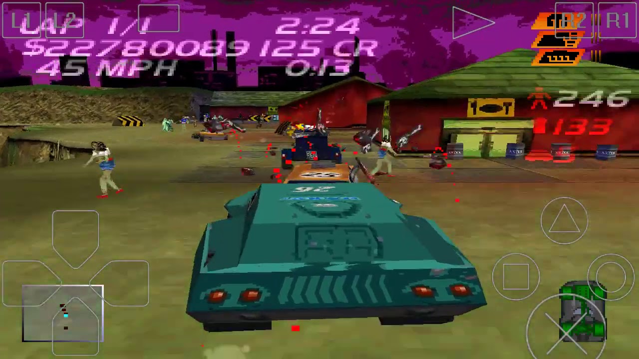 Carmageddon ps1 medival massacre - YouTube
