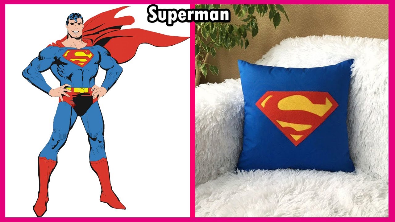 SUPERMAN as Pillow as Robot as Pokemon as Key Version 2023 🔥Superheroes ...