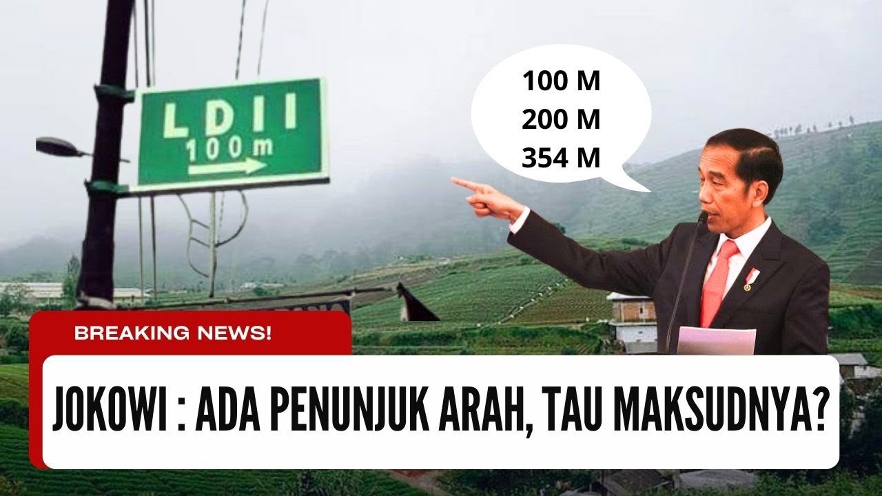 JOKOWI: Setiap ke daerah ada plang LDII! tau maksudnya? - YouTube