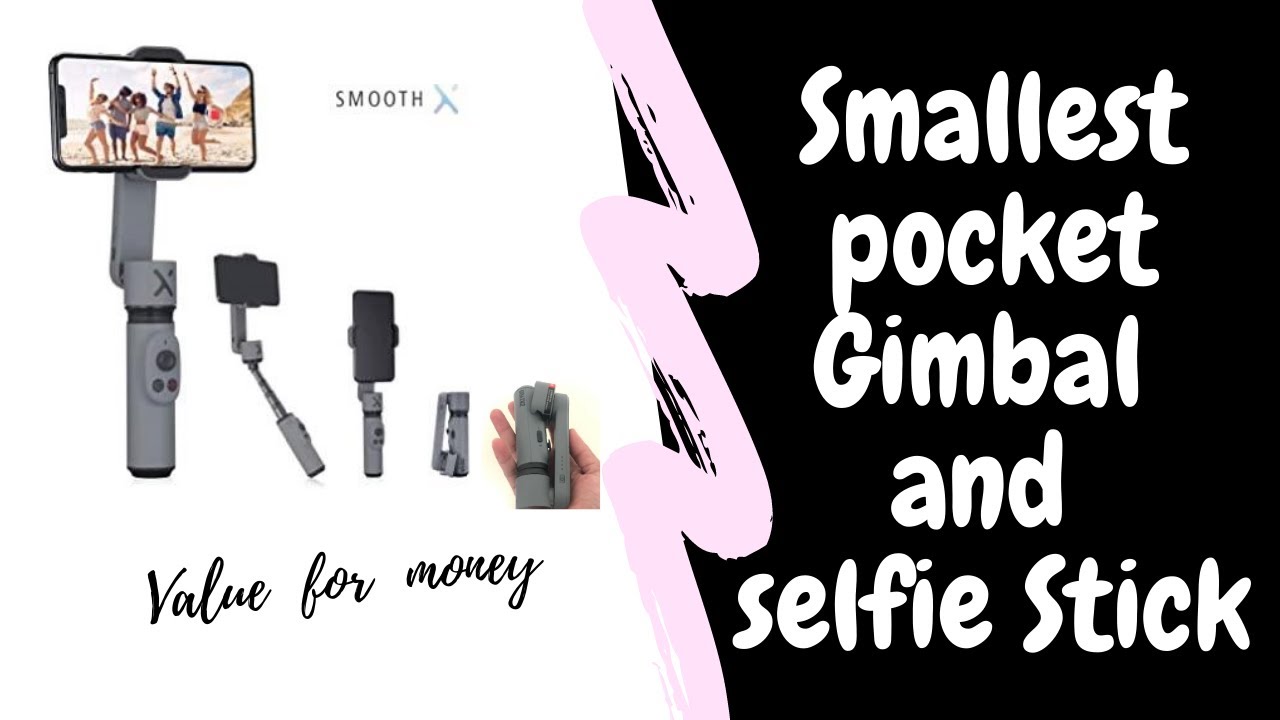 Zhiyun smooth X | Smallest Gimbal | unboxing in Malayalam ...
