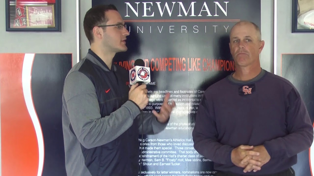 Carson-Newman Baseball: Tom Griffin Previews Mars Hill 4-5-18 - YouTube