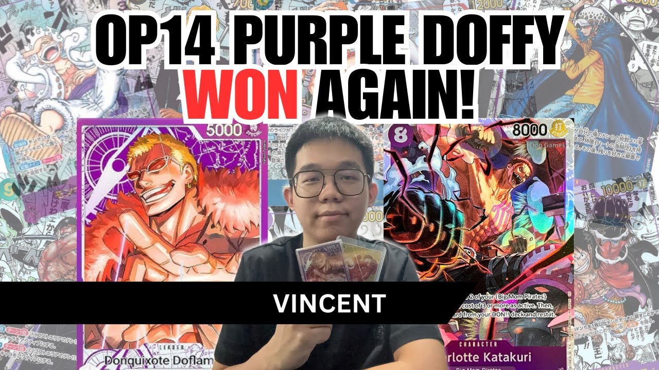 OP14 | He Got First Prize With Purple Doffy And This Is How He Did It ...