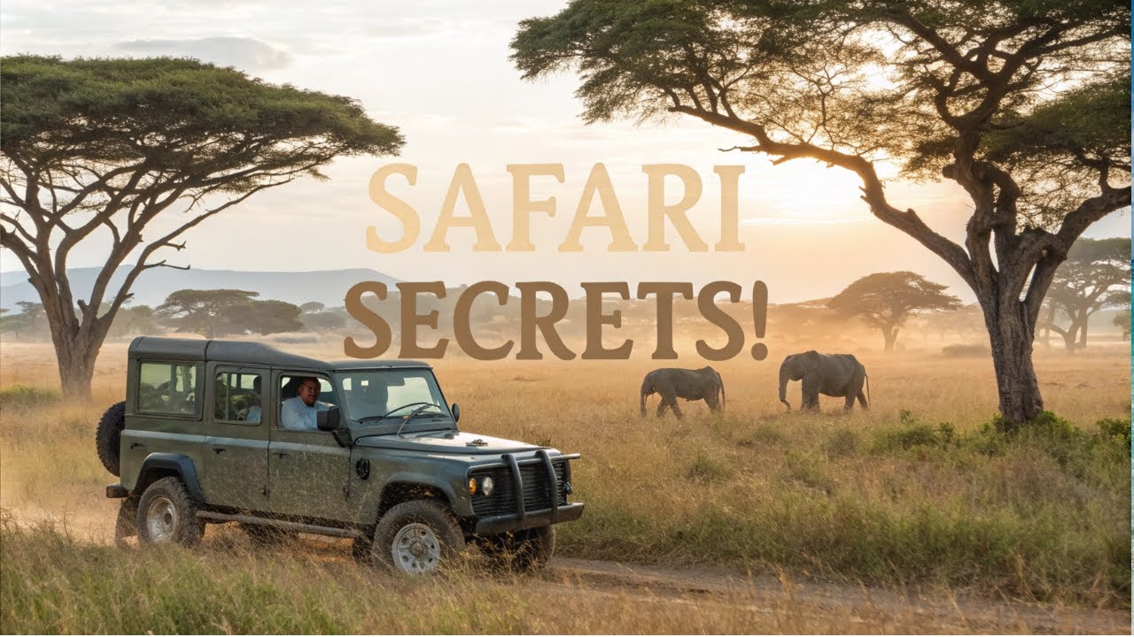 African Safari Secrets: Get Closer to Wildlife Than Ever! - YouTube