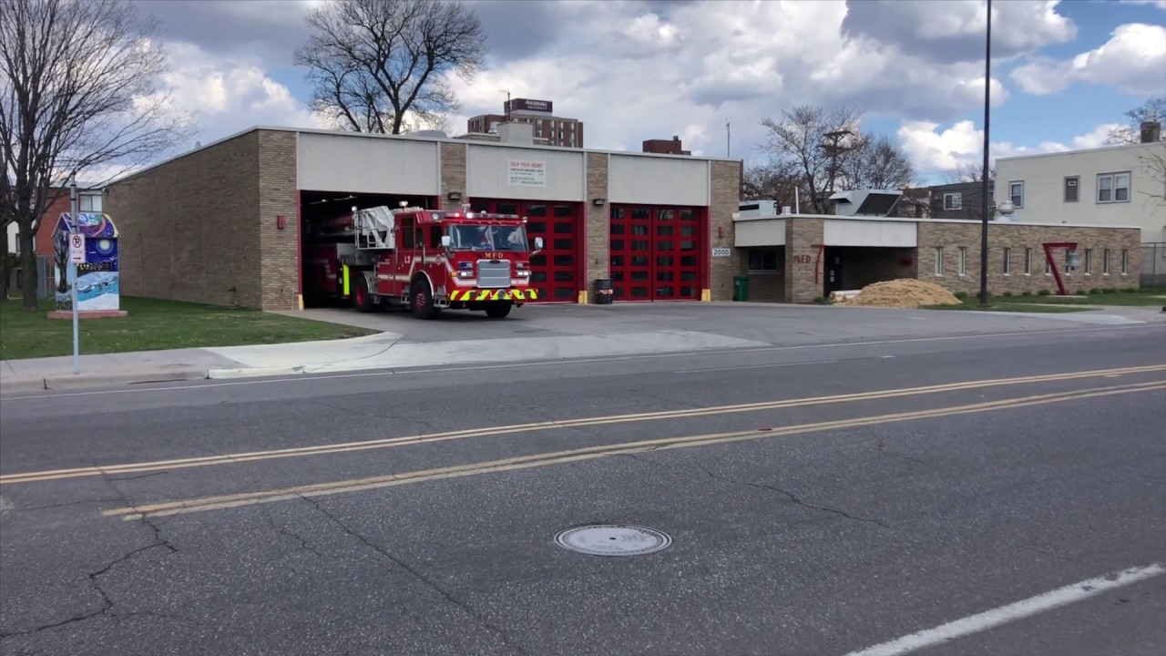 Minneapolis Fire - Ladder 3 Responding - YouTube