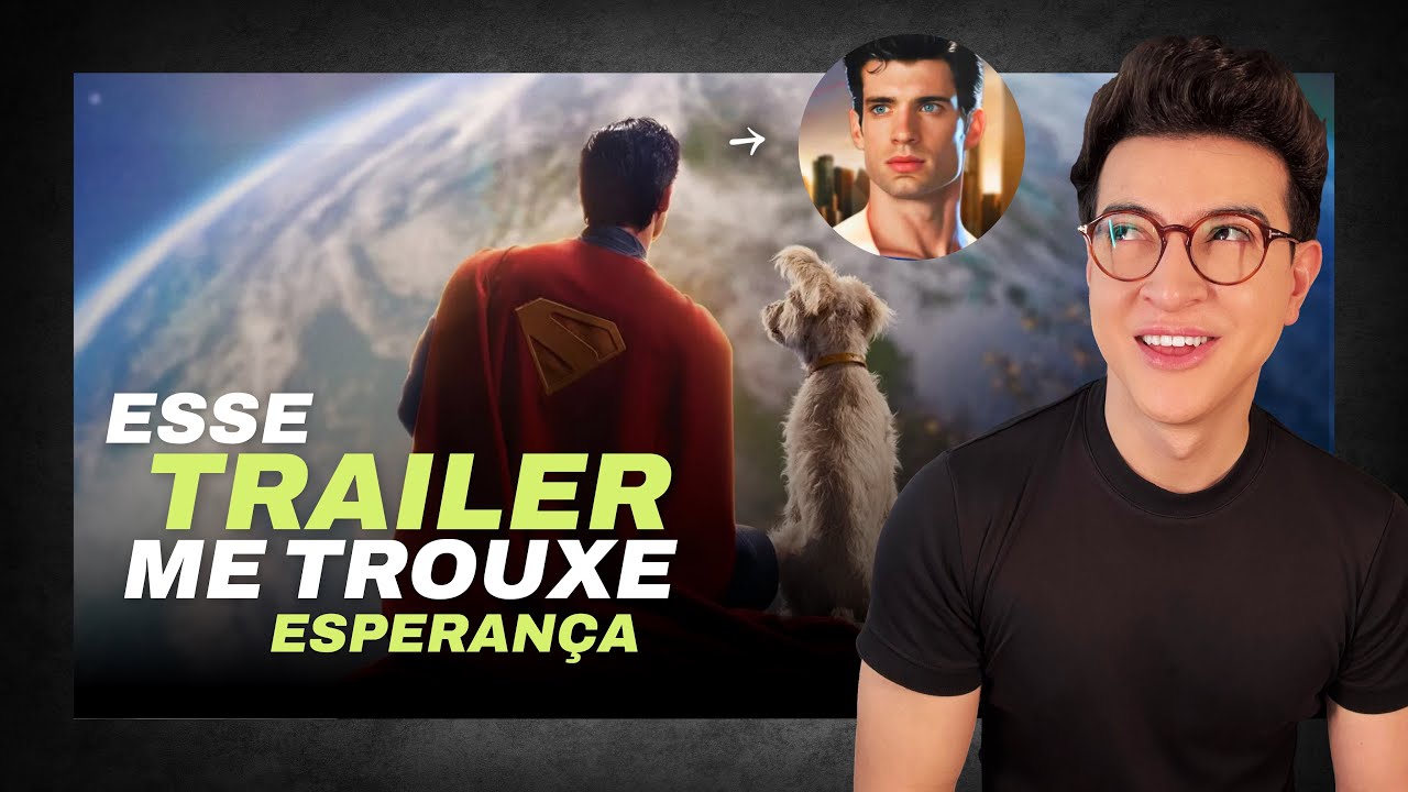 SUPERMAN, de James Gunn (2025) - React do trailer emocionante - YouTube
