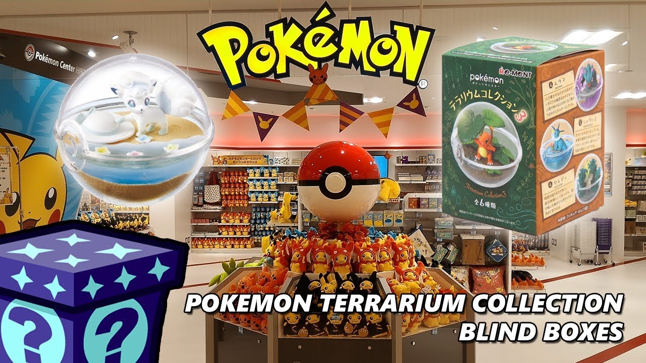 Pokemon Terrarium Collection Blind Boxes - YouTube