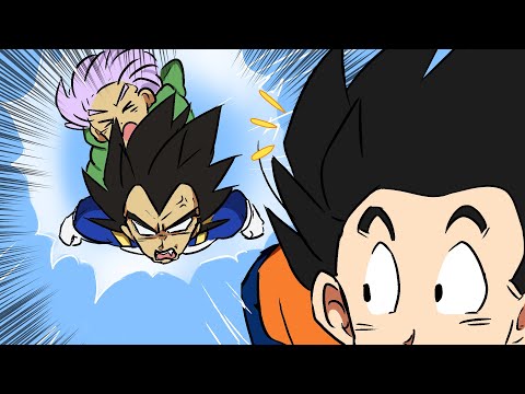 Saiyan Father Rivalry (DBZ Comic Dub)