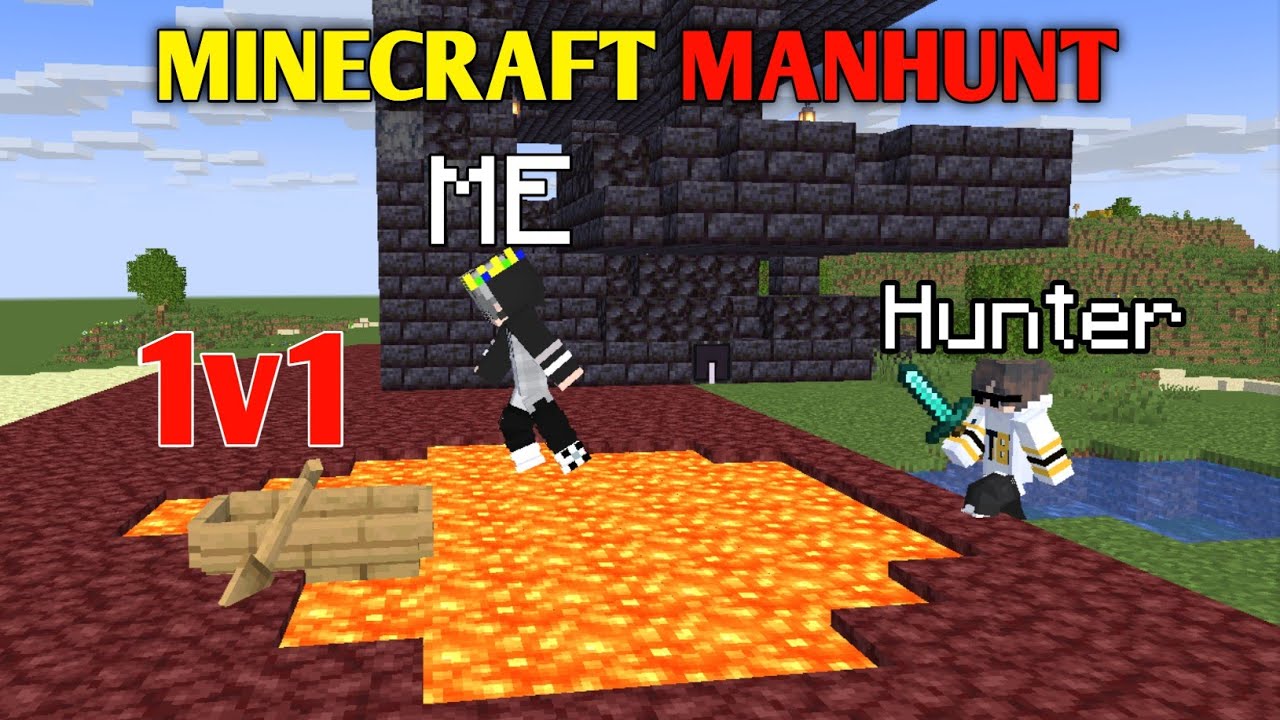 MINECRAFT 1v1 SPEEDRUNNER VS HUNTER - YouTube