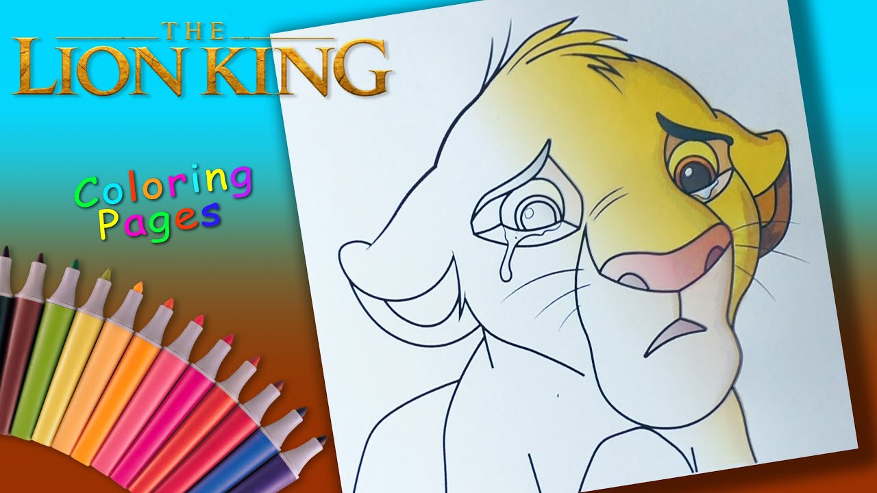 Simba Coloring Pages