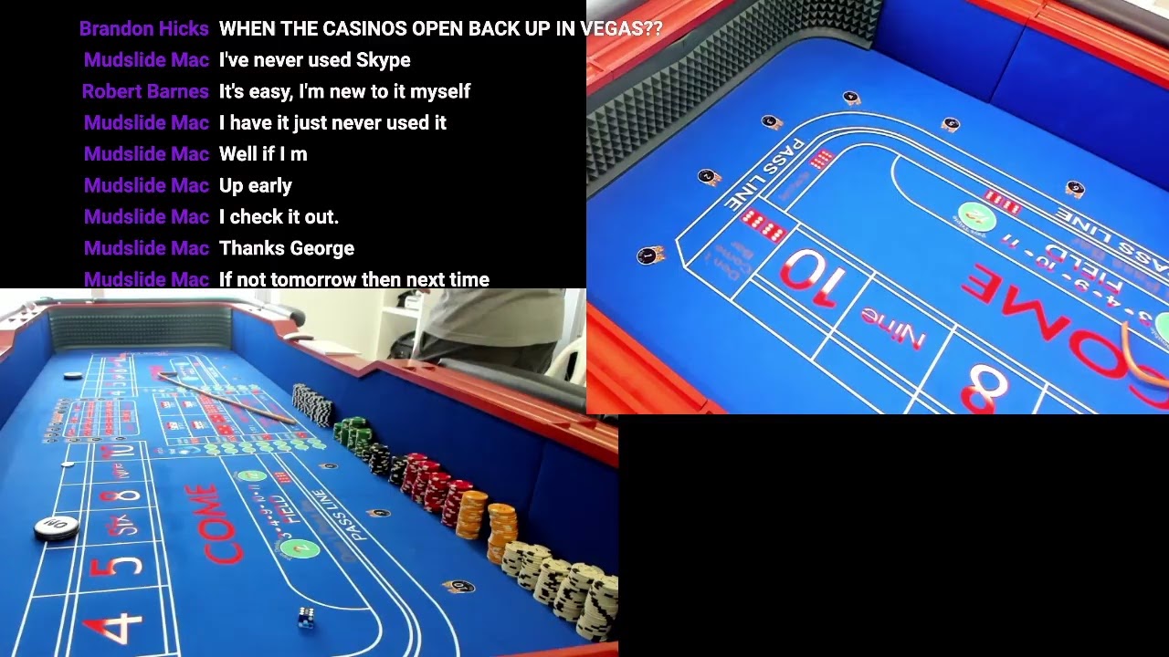 😔personal Craps Challenge : Get from $1K to $100K in a week (Day2 of 7 ...