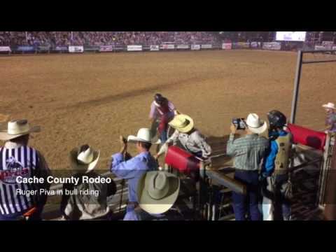 Ruger Piva rides Outta Space to the top bull riding score on the first ...