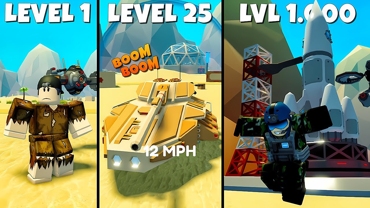 KEREN!! Dari NOL Sampai Beli TANK TERMAHAL & MAX LEVEL 🗿🔥🗿 - YouTube