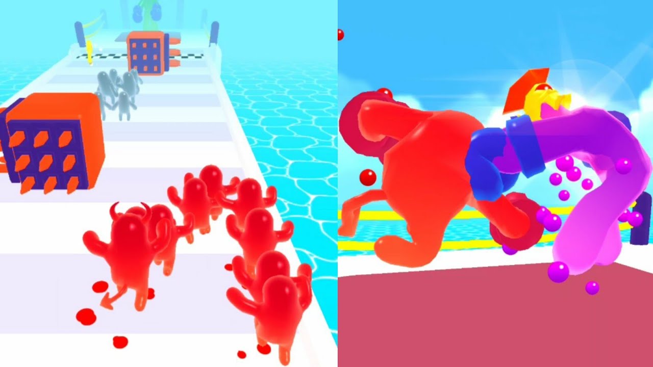 Join Blob Clash 3D Game All Level Pro Gameplay Android, iOS New Updated ...