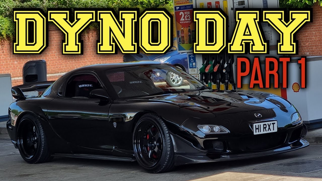 1997 Mazda RX7 FD3S Bathurst X Half Bridgeport Garrett GT35 Dyno Day ...