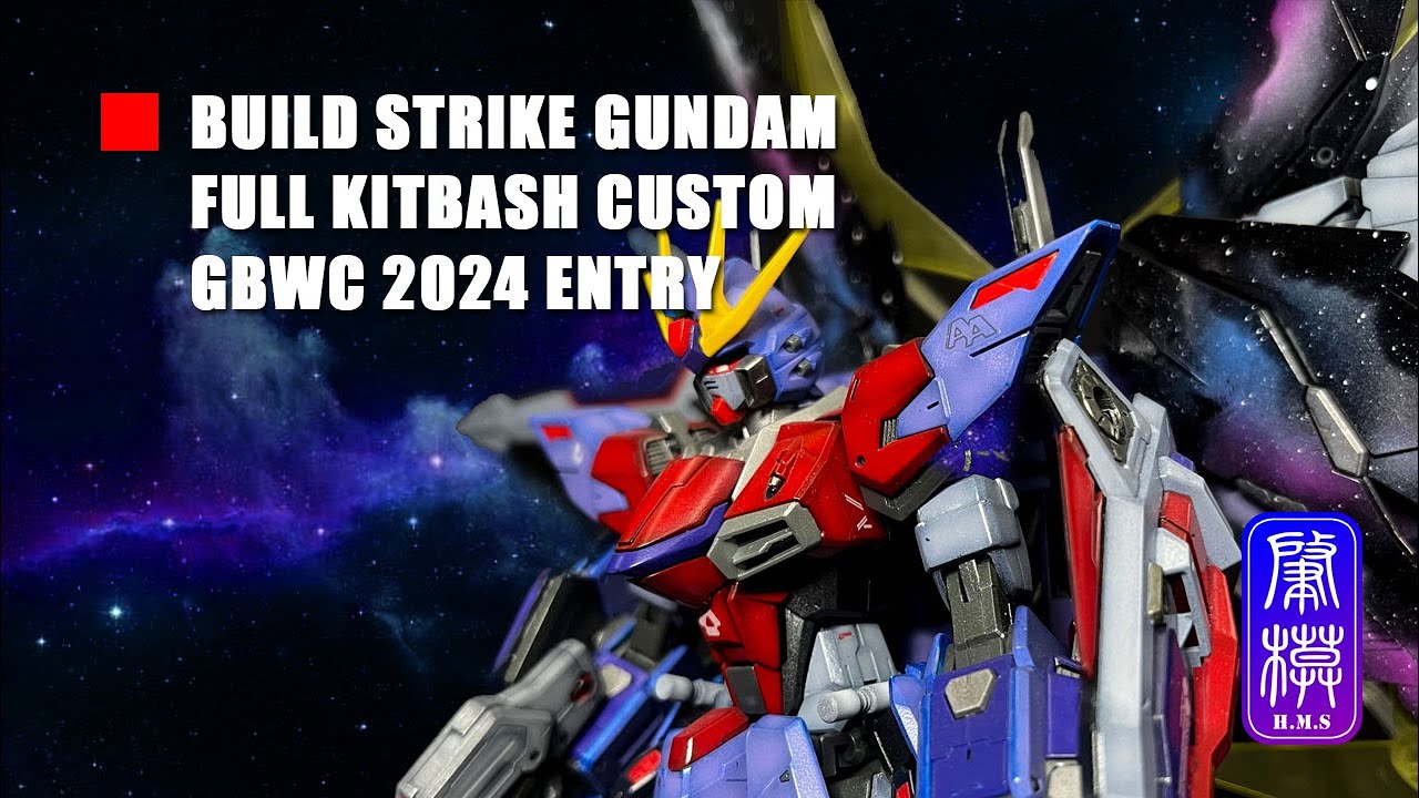 Build Strike Gundam Full Package Kitbash GBWC 2024 Entry | Under 14 ...