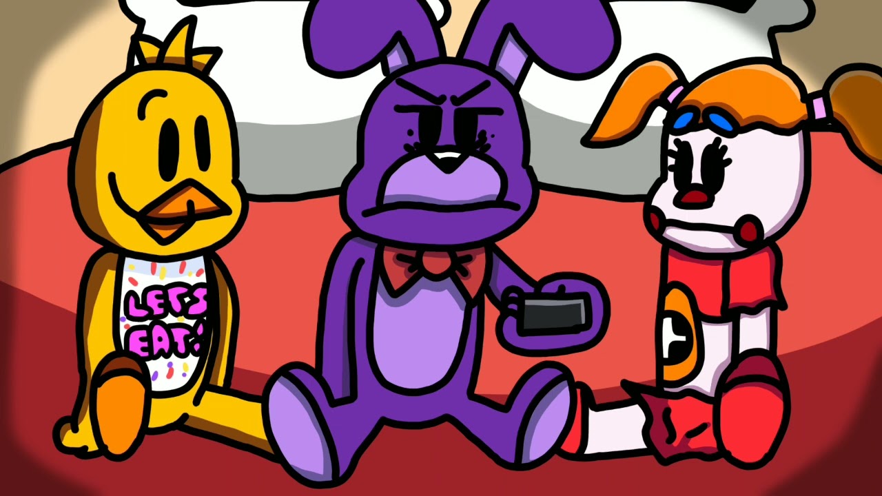 Bonnie, Chica And Baby Sing Pasta Night [FNF X ANDREWJOHN100 COVER ...