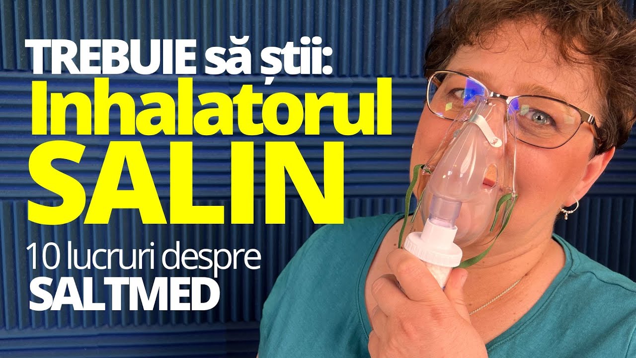 Cum acționează Inhalatorul SALIN - 10 lucruri despre SaltMed - YouTube