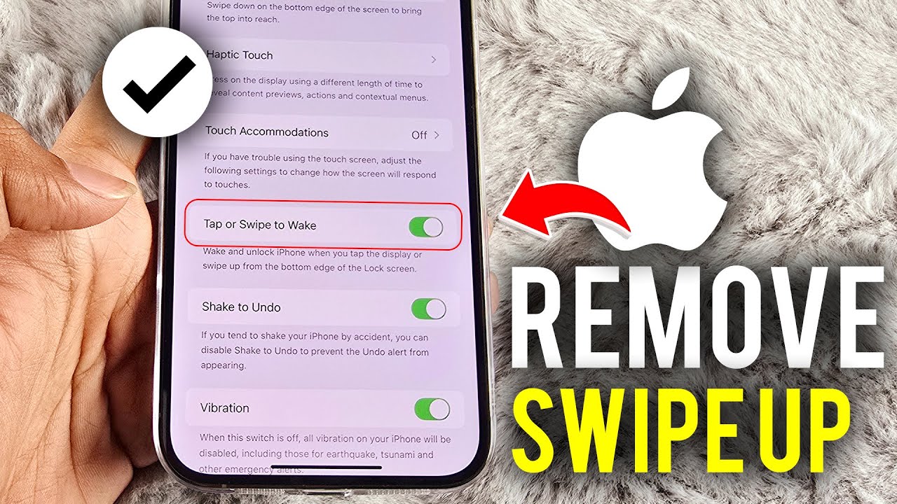 How to remove swipe up to open On iphone 16 - Full Guide - YouTube