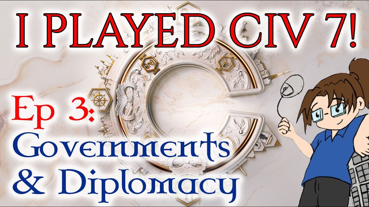 I played... CIVILIZATION VII (Civ 7)! - Ep 3: Governments, Civics and ...