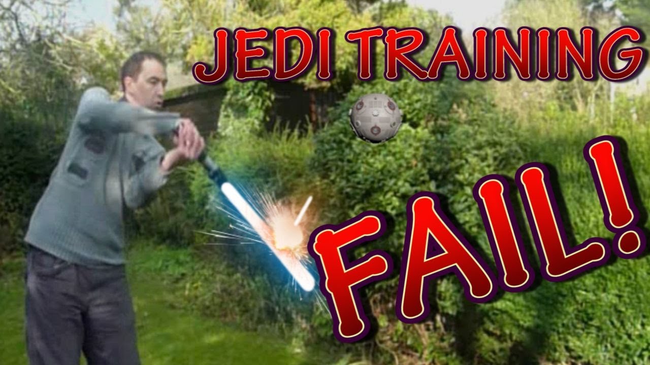 Star Wars Jedi Training FAIL! - YouTube