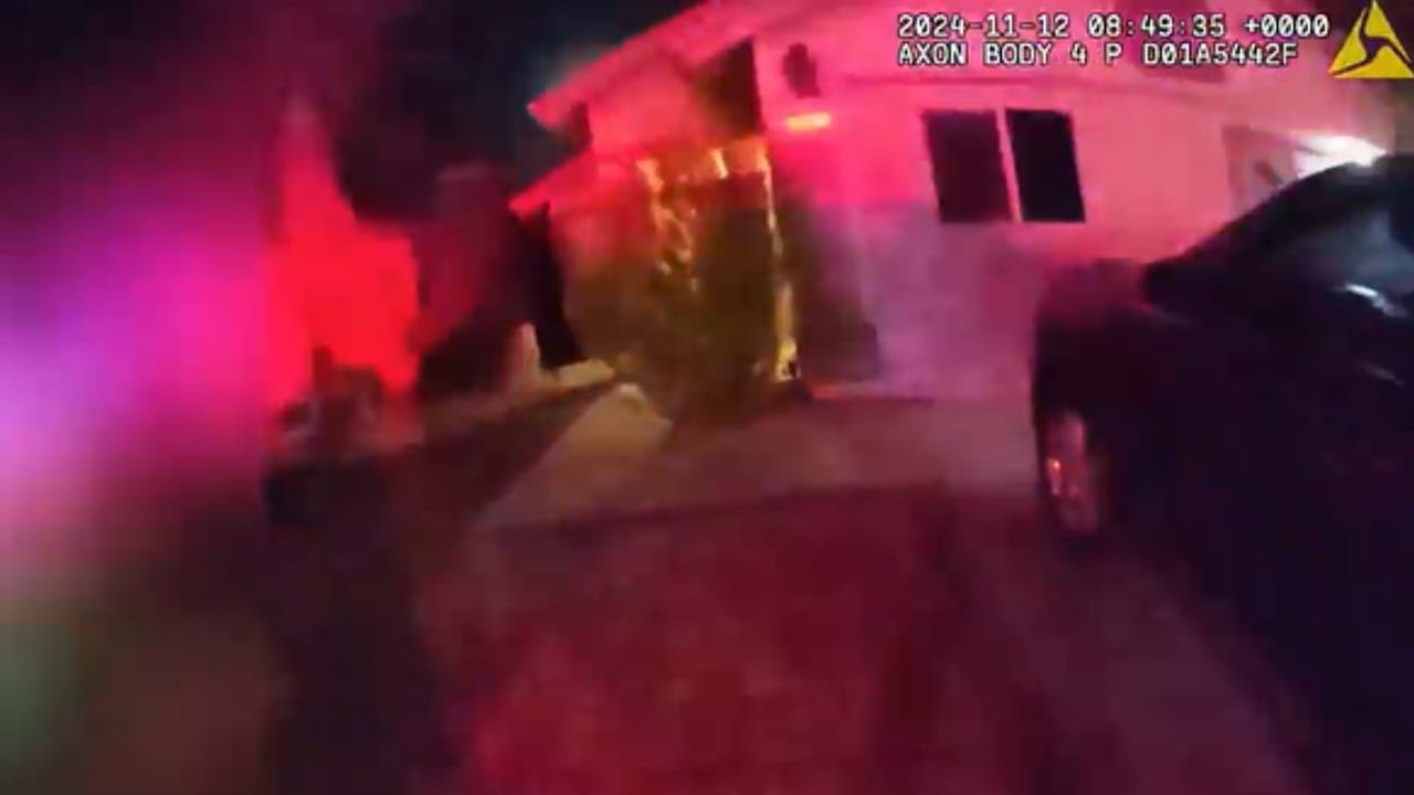 RAW FOOTAGE #6: LVMPD body-worn camera of fatal homeowner shooting ...