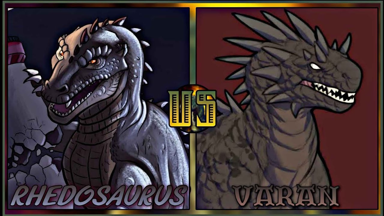 Rhedosaurus Vs Varan - YouTube