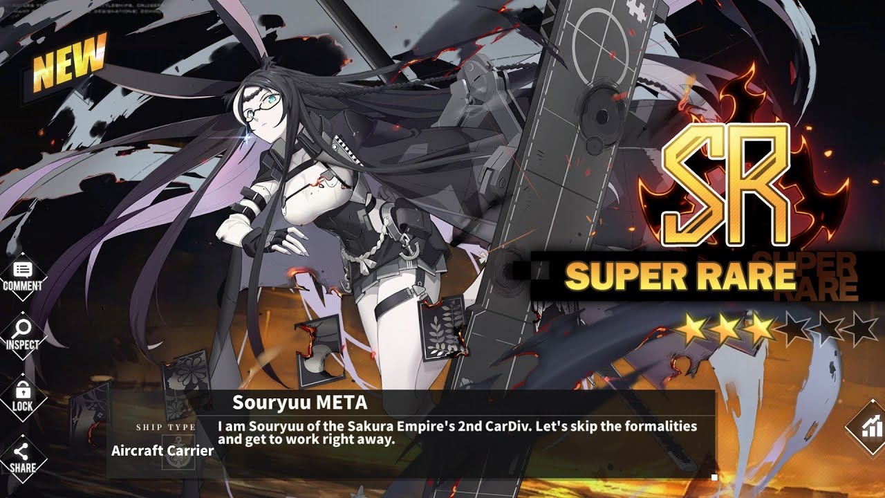 Azur Lane: Get Souryuu META (Operation Siren) - YouTube