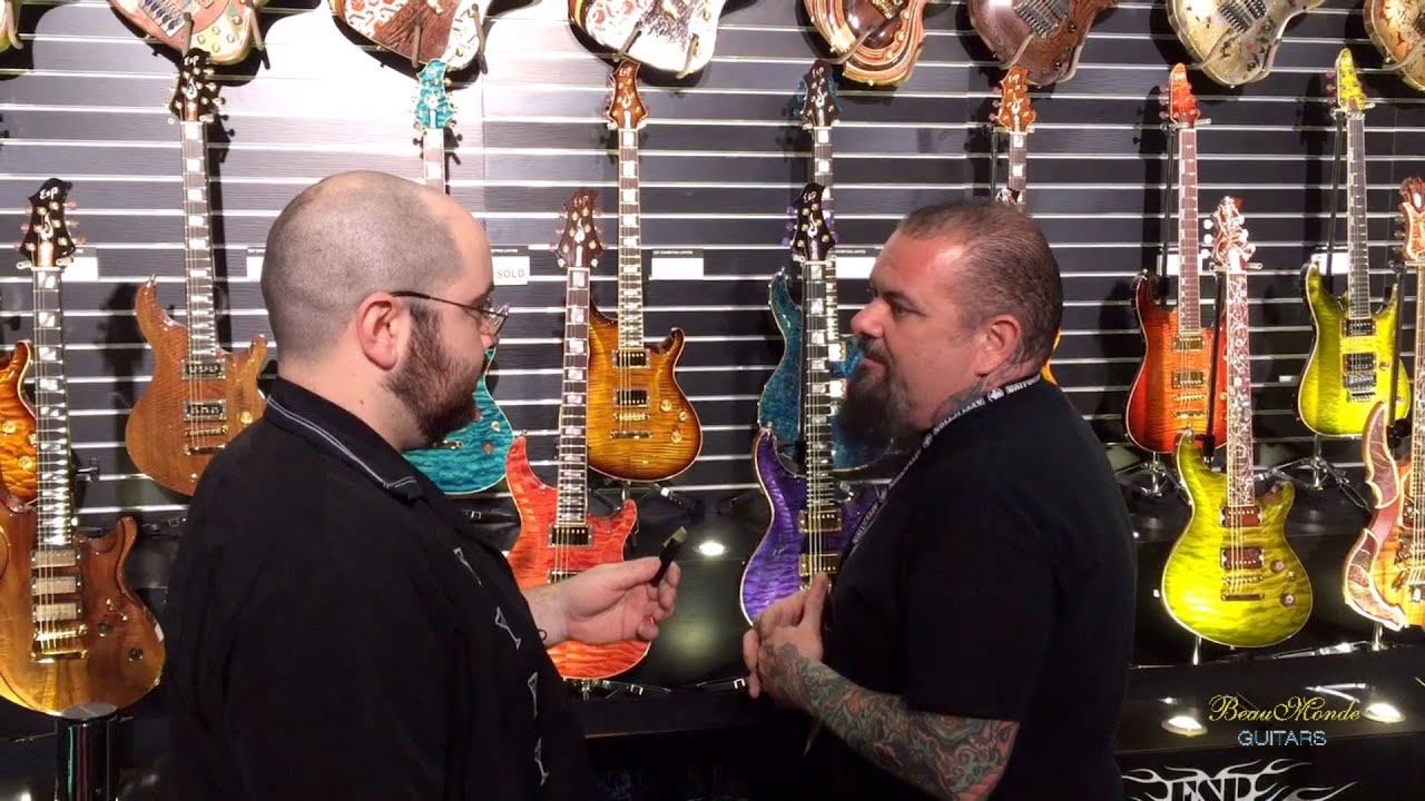 ESP Booth Tour with Chris Cannella - NAMM 2016 - YouTube