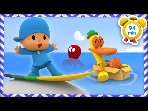 🏊 POCOYO in ENGLISH - Water Sports [94 min] | Full Episodes | VIDEOS and CARTOONS for KIDS