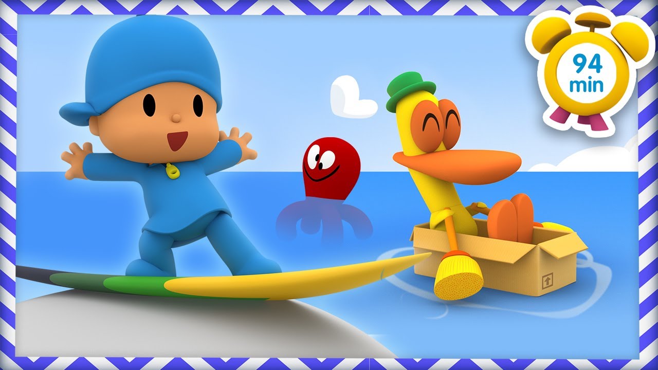 🏊 POCOYO in ENGLISH - Water Sports [94 min] | Full Episodes | VIDEOS ...