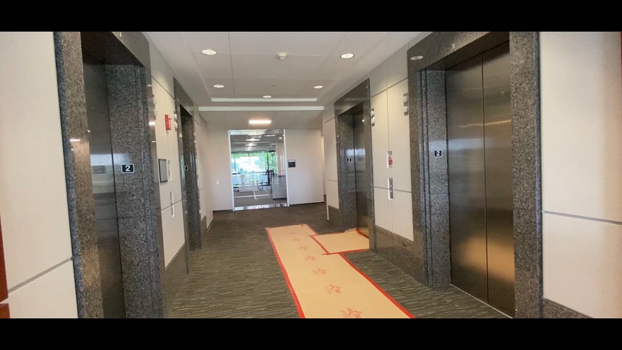 2002 Fujitec Traction Elevators @ 150 Pierce Rd. Itasca, IL - YouTube