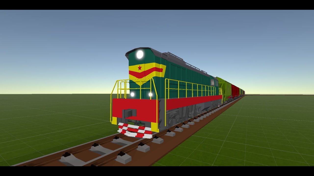 Поезд Test #1 Unity3D - YouTube