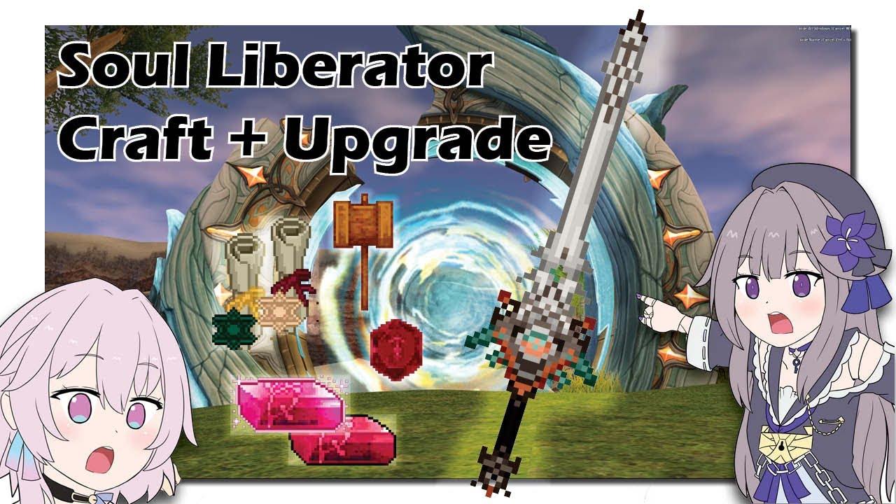 [Mabinogi] Soul Liberator 1H Sword Crafting + Upgrading - YouTube