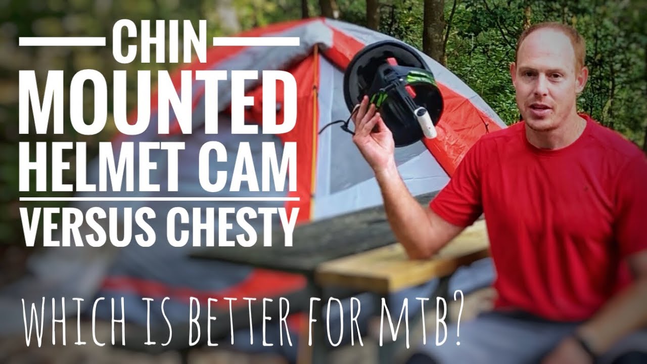 Chin Mounted Helmet Cam vs. Chesty - Which is Better for MTB? - YouTube