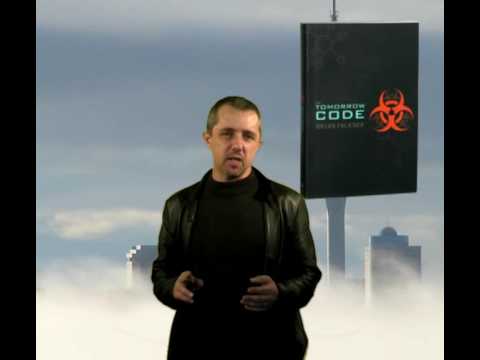 Brian Falkner discusses his book: The Tomorrow Code - US Promo - YouTube
