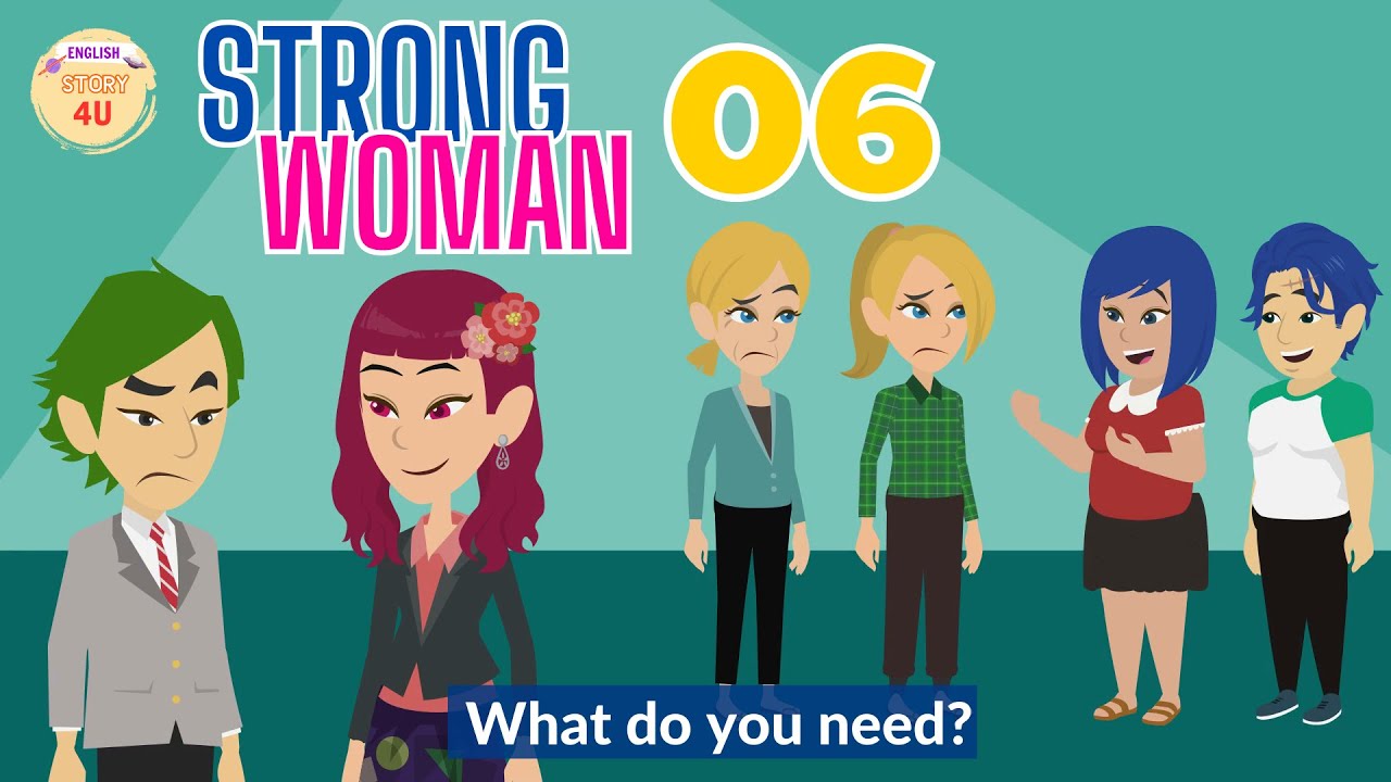 Strong Woman Episode 6 - English Animated Story - Poor Girl Story ...