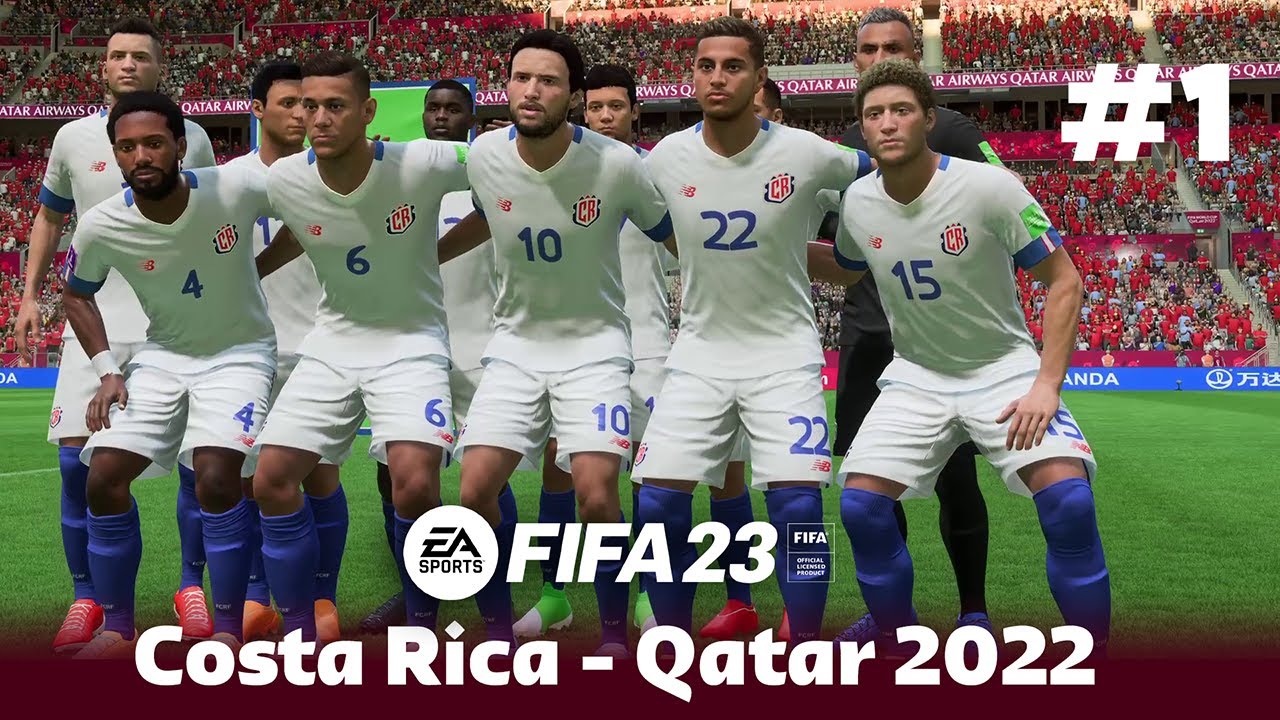 CAP #1 MUNDIAL QATAR 2022 CON COSTA RICA FIFA 23 PS5 - YouTube
