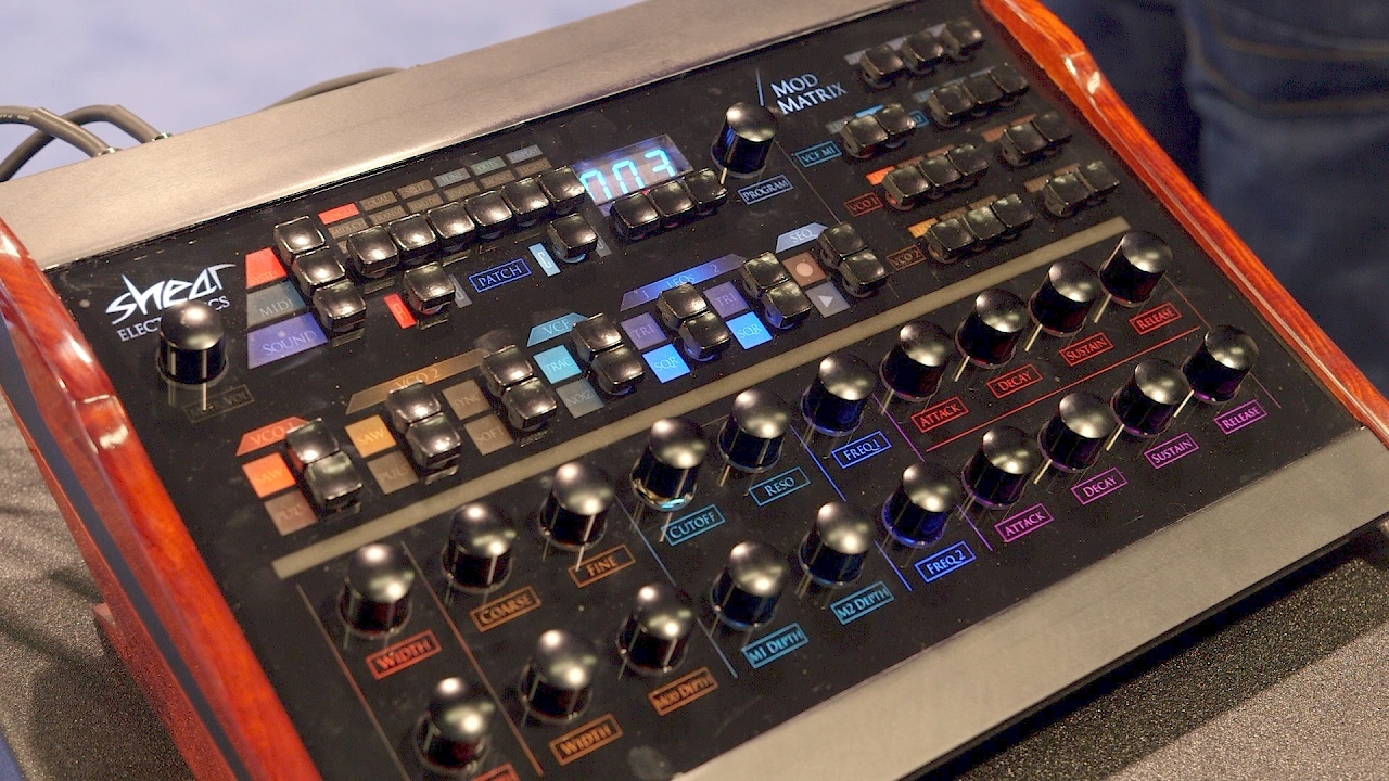 Shear Electronics Relic-6 - NAMM 2017 - YouTube