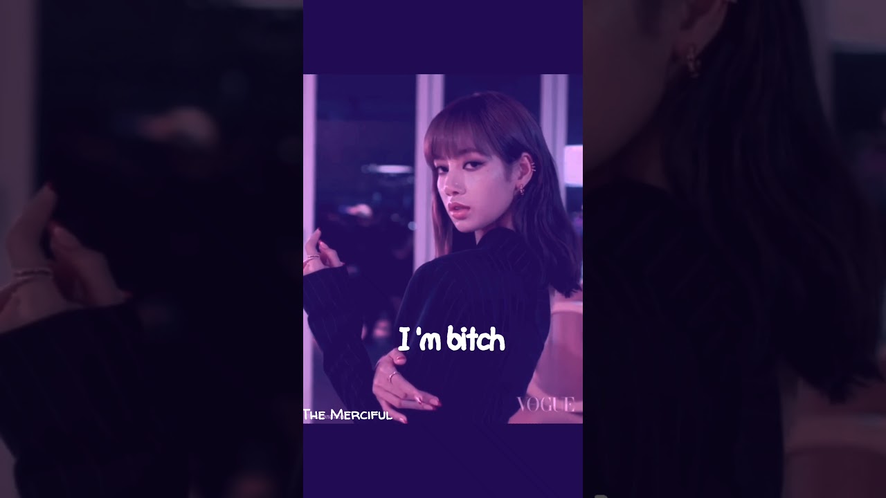 "Bit*h Boss" LISA BLACKPINK VERSION 🔥 - YouTube