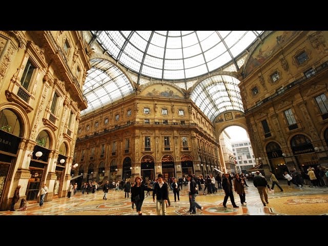 Famous Shopping Malls In Milan Italy