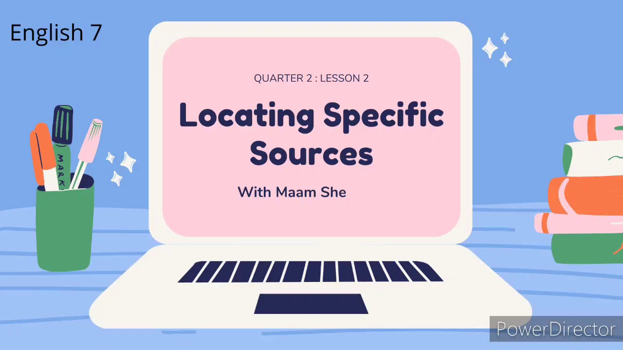 Locating Specific Sources || Grade 7 || Quarter 2 || Lesson 2 - YouTube
