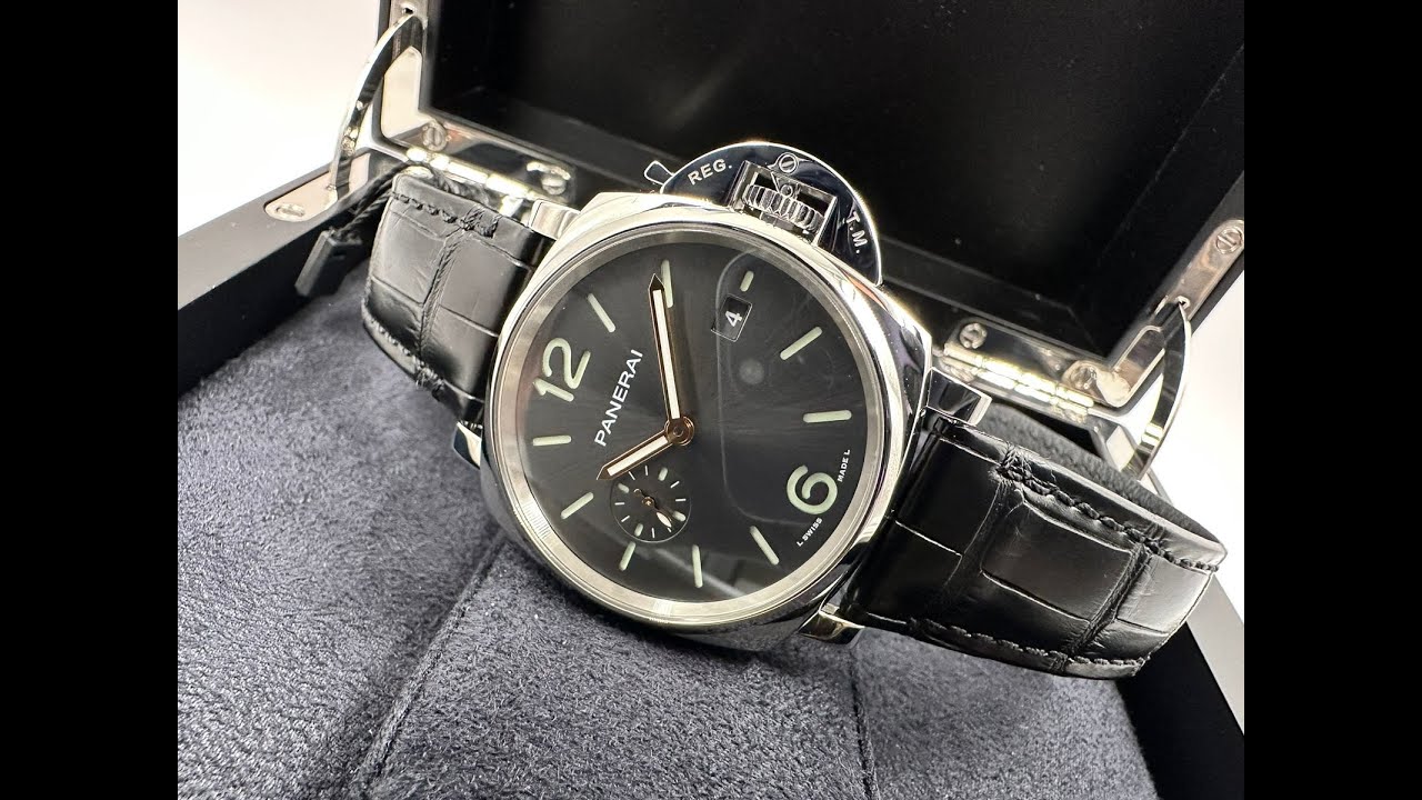 Panerai Luminor Due 42 mm PAM01250 - YouTube