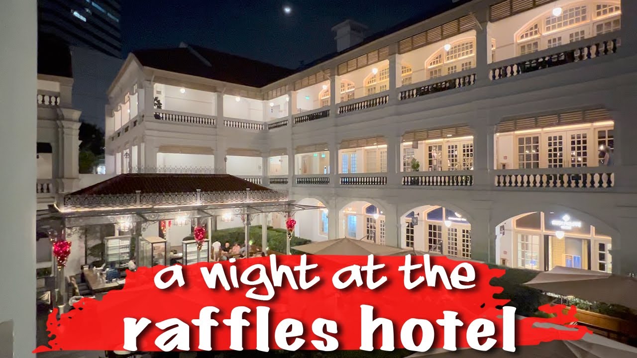 Staycation Sketch at The Raffles Hotel - YouTube